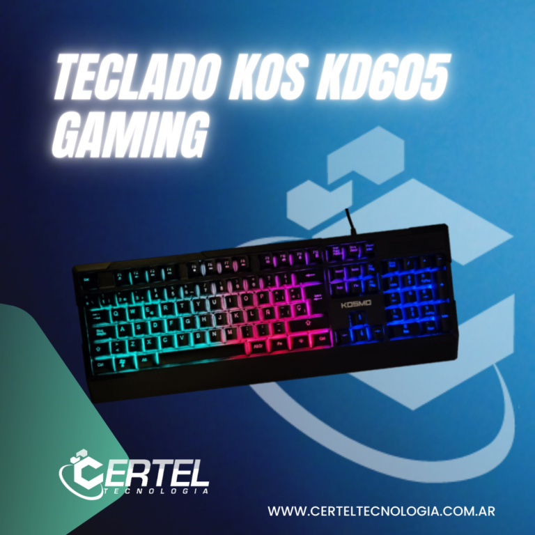 Teclado GAMER Kosmo KD 605 - Certel Tecnología